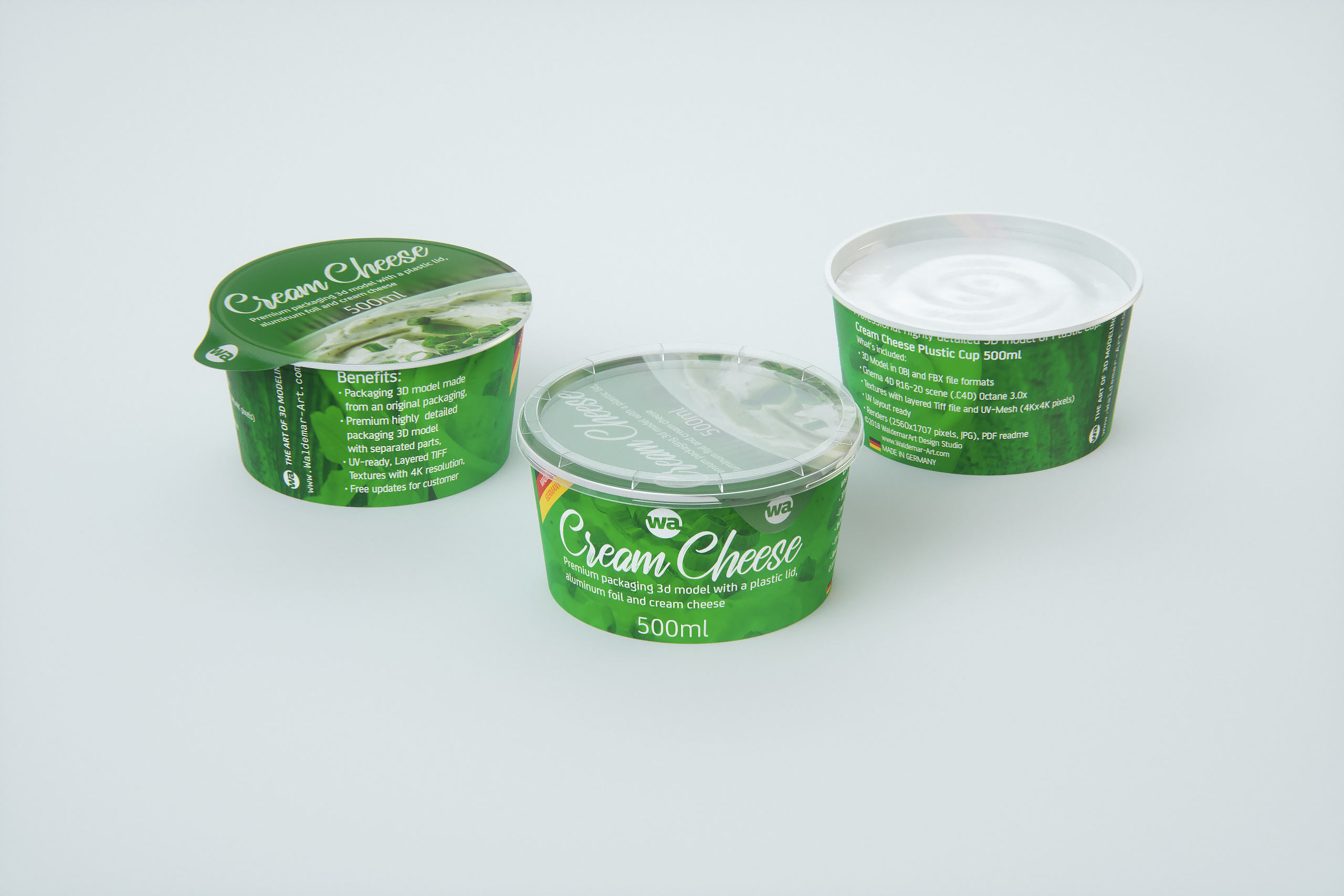 Cream Cheese Package