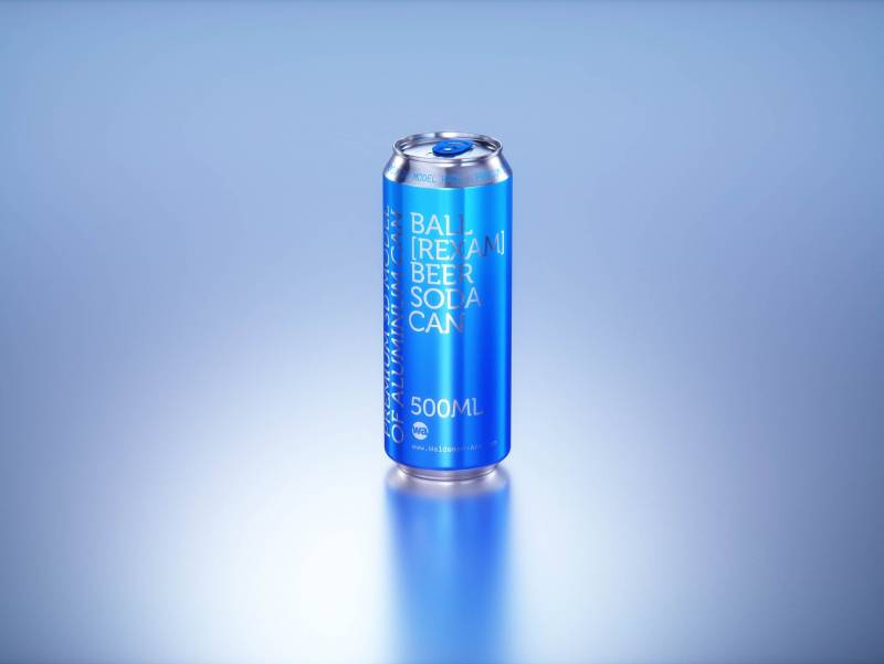 Premium Multi-pack Packaging 3D model with 4 Sets of 6x500ml Standard ...